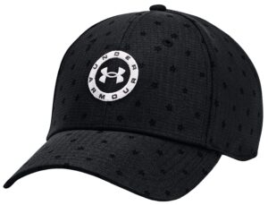 under armour jordan spieth tour adjustable golf hat, black