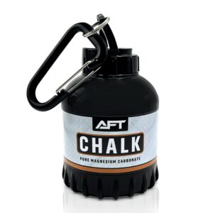 Sports Chalk (On-The-Go) by Arlu Fitness Tech - Gym Chalk, Rock Climbing Chalk, Gymnastics Chalk. Portable, Easy to use and Easy to Refill Container. Less Mess, Premium Grade Chalk with no fillers