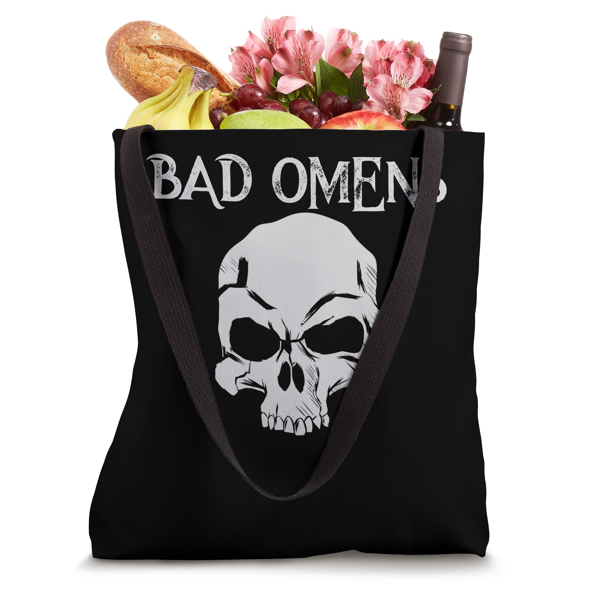 Bad Omens Skull Bad Omens Tote Bag