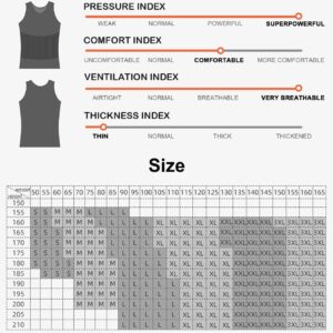 FEOYA Men's Chest Compression Shirt to Hide Gynecomastia Moobs Shapewear Men Tank Top Slimming Undershirt Body Shaper White L