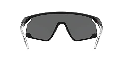 Oakley Unisex Sunglasses Matte Black Frame, Prizm Black Lenses, 39MM