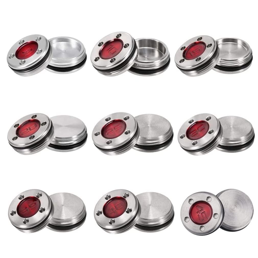 ROYMADE Golf Weights for Scotty Cameron Putter 5g/10g/15g/20g/25g/30g/35g/40g/45g 1 Pair (2pcs) Red Golf Club Head Weights for Scotty Cameron Putters Golf Accessories 35g