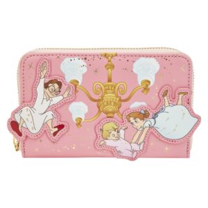 loungefly disney peter pan you can fly 70th anniversary zip wallet