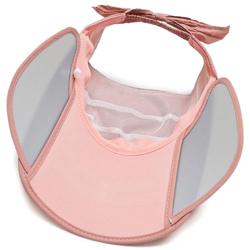 Peicees Wide Brim Visor Hat for Women Golf Visor Cap Sun Protection Hat for Beach Garden Tennis Running Sunshade Hat Gray