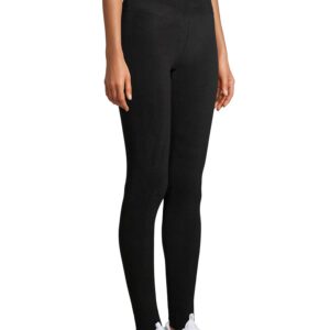 Cuddl Duds ClimateRight Women's Stretch Fleece Base Layer Legging - High Rise Waist - S Black