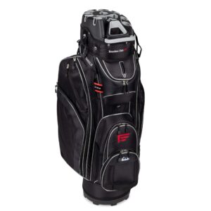 Founders Club Bomb Men's Golf Club Set with 14 Way Organizer Golf Black Bag Right Hand (Steel Regular)