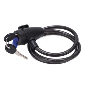 bicycle lock, mountain bike bicycle wire non theft ring lock security cable lock bicycle accessories