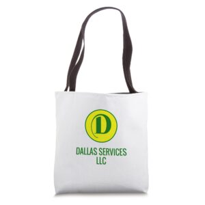 dallas services llc design too business inc. tote bag