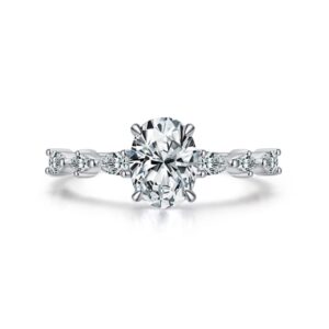 cpallie engagement rings for women promise ring: 925 sterling silver rings diamond promise rings for her cubic zirconia wedding ring size 3-11