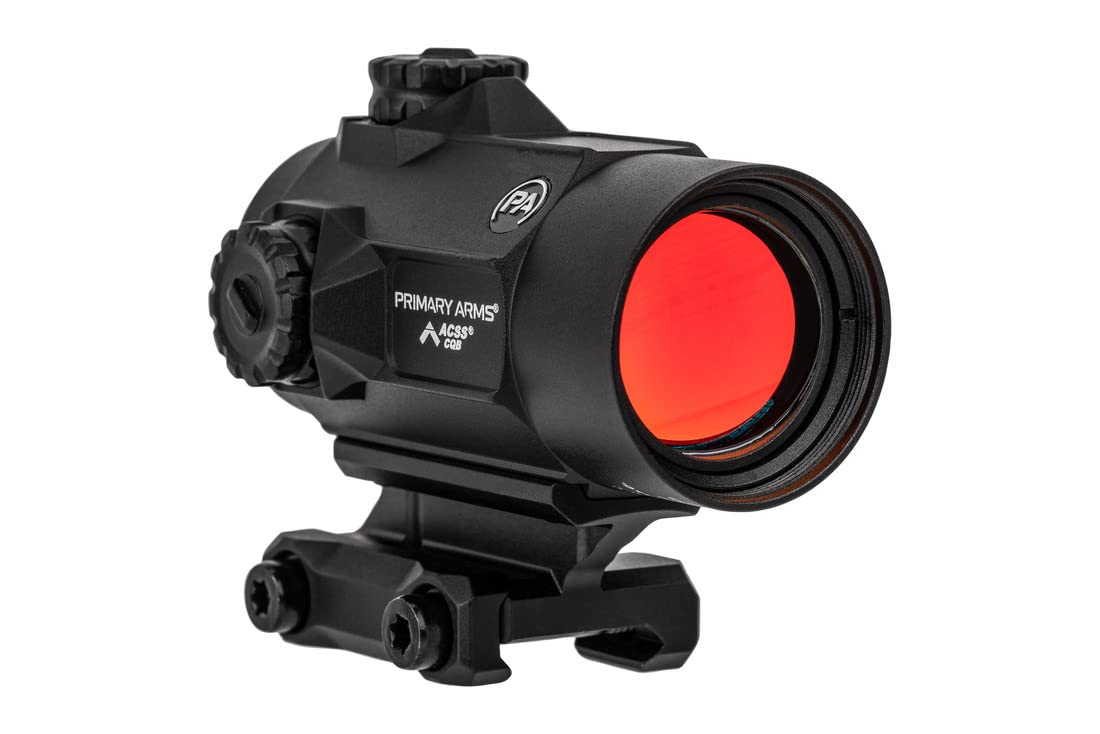 Primary Arms SLX MD-25 Gen II Rotary Knob 25mm Microdot with AutoLive - ACSS Red Dot Reticle