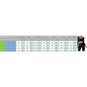 Women's Yoga Tracksuit Set Two Piece Ribbed Workout Crop Top Long Pants Solid Color Exercise Outfits (Brown, S)