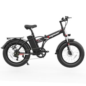 idotata g20pro e-bike for adults, 1000w motor 20" fat tire electric mountain bike, up to 30 mph foldable electric bicycle with 48v 12.8ah removable battery, professional 7-speed gears