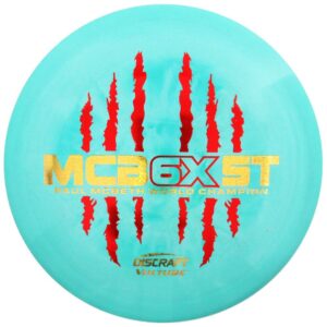 discraft limited edition paul mcbeth 6x commemorative mcbeast stamp vulture distance driver golf disc - colors will vary