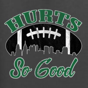 Wild Bobby Hurts So Good Philadelphia Football City Sports Men's Graphic T-Shirt, Charcoal, Medium