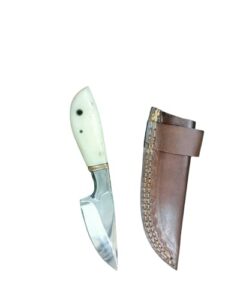 zeedent export small fixed blade pocket everyday carry knife tactical hunting survival knife japanese d2 stainless steel sharp edge blade leather sheath