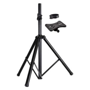 5 core speaker stand tripod floor adjustable up to 60 inch dj studio monitor stands pole mount - ss hd 1pk 5ft