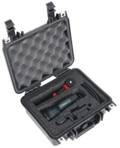 case club case to fit gosky piper 12x55 spotting scope. - waterproof, heavy duty, travel & storage case