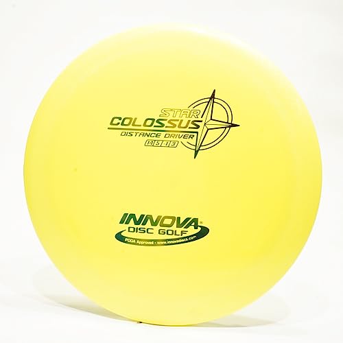 Innova Star Colossus Disc Golf Distance Driver, Pick Color/Weight [Stamp & Exact Color May Vary] Orange 173-175 Grams