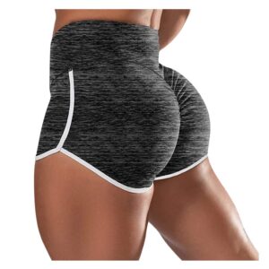 slip compression bike shorts shorts yoga workout women leggings capris pants workout shorts with pockets for women black