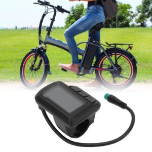 electric lcd display, electric bike en06 lcd display meter with usb power speed display for electric bike mountain bike scooter waterproof connector bike lcd display