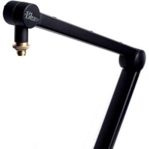 blue compass premium tube-style microphone broadcasting boom arm (renewed)