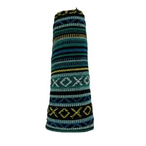 Peacock Hand Woven Blade Putter Cover with Magnetic Closure Sunfish Golf