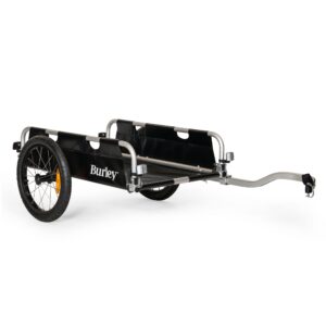 burley flatbed™, aluminum utility cargo bike trailer