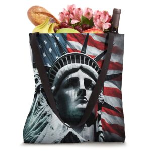 Beautiful Liberty America United Patriotic Pride design Tote Bag