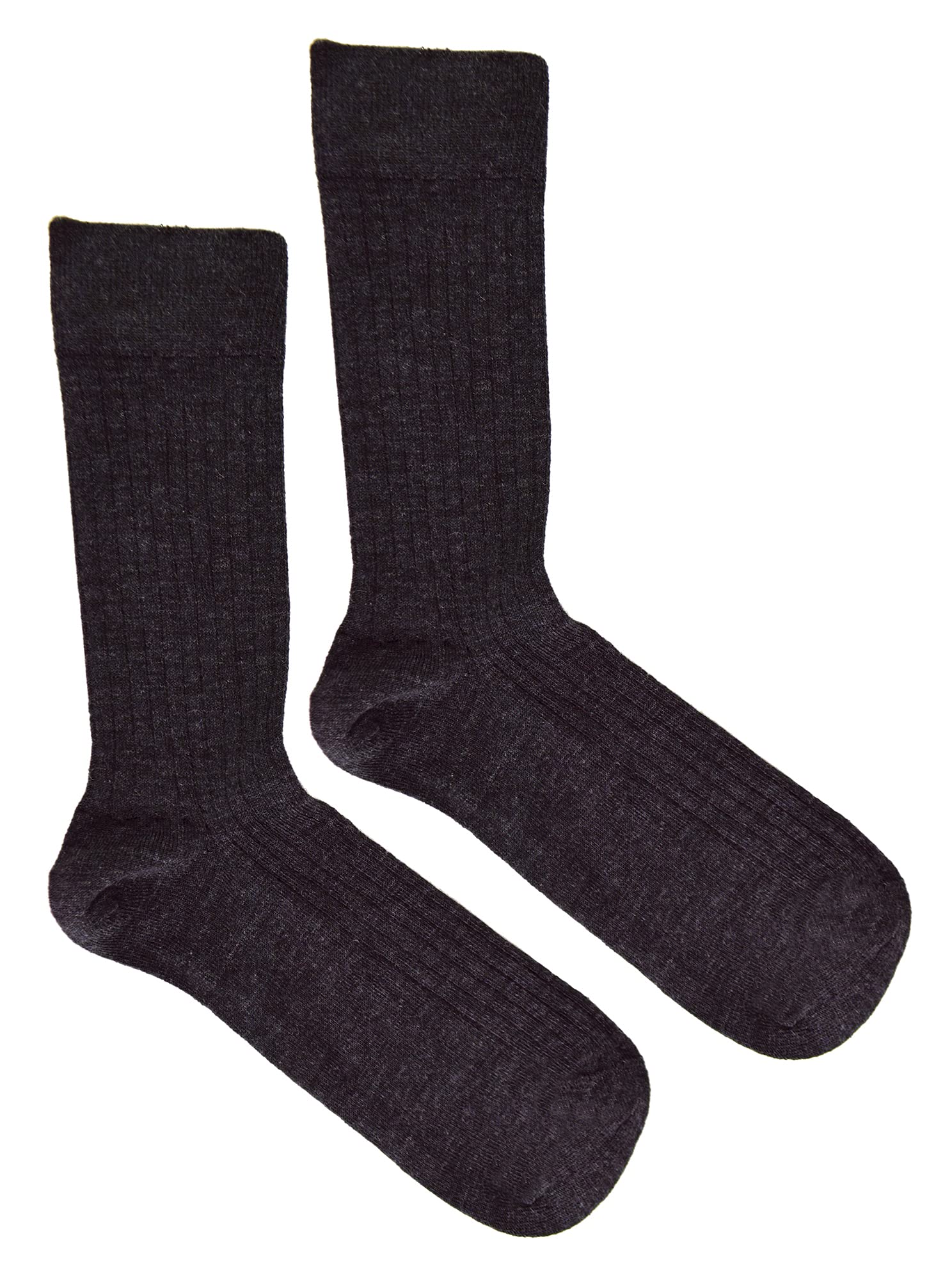 3 Pairs Womens Merino Wool Socks | Steven | Ladies Lightweight Warm Boot Socks (4-6, Dark Grey)