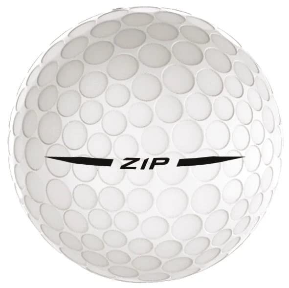 WILSON Staff Zip Golf Balls [48 Ball], Four 12 Packs (48 Balls Total) White