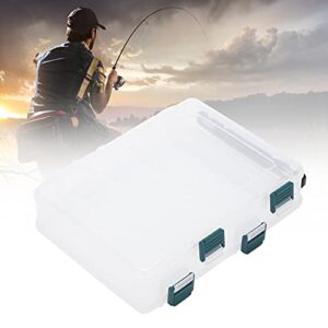 Fishing Tackle Box, Double Layer Portable Portable Fishing Accessory Storage Box Fishing Case Tools