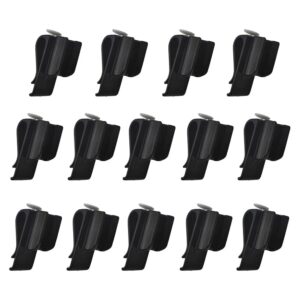 jteyult 20pcs golf club storage clip plastic golf putter clip organizer ball clubs golf accessories for golfers black