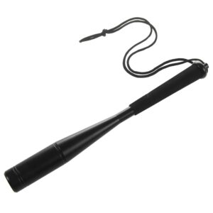 Jteyult Portable Aluminum Fish Hammer Metal Fishing with Heavy Head Grip Fishing Tackle Accessory Sticks Remover Fishing Tackle Black