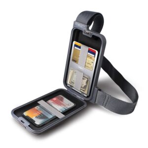 ÖGON Phone Bag & Wallet The Practical and Stylish Aluminum Sling with an Integrated Wallet