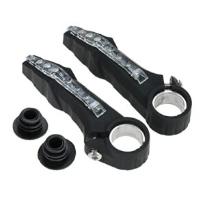 besstuup 2pack rest handlebar grips bar end night lamp mountain bike