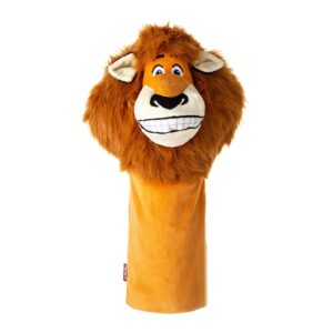 besstuup cute lion club head cover no.1 driver golf headcover animal fairway protector sleeves wrap protect guard equipment club giveaway