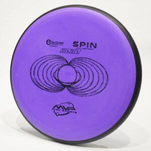 mvp spin (electron) putter & approach golf disc, pick weight/color [stamp & exact color may vary] purple 170-172 grams