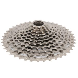 Dilwe Freewheel Cassette, Ultra Light 11 Speed Cassette Mountain Freewheel 9‑42T Compatible for SRAM XD