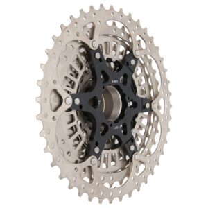 dilwe freewheel cassette, ultra light 11 speed cassette mountain freewheel 9‑42t compatible for sram xd