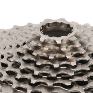 Dilwe Freewheel Cassette, Ultra Light 11 Speed Cassette Mountain Freewheel 9‑42T Compatible for SRAM XD