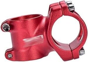 zechao 31.8 stem,7 degree ultralight bike handlebar stem 35/45/55/60/65/70/80/90/100/110mm suitable for mountain bike road bike bmx mountain bike stem (color : red, size : 45mm)