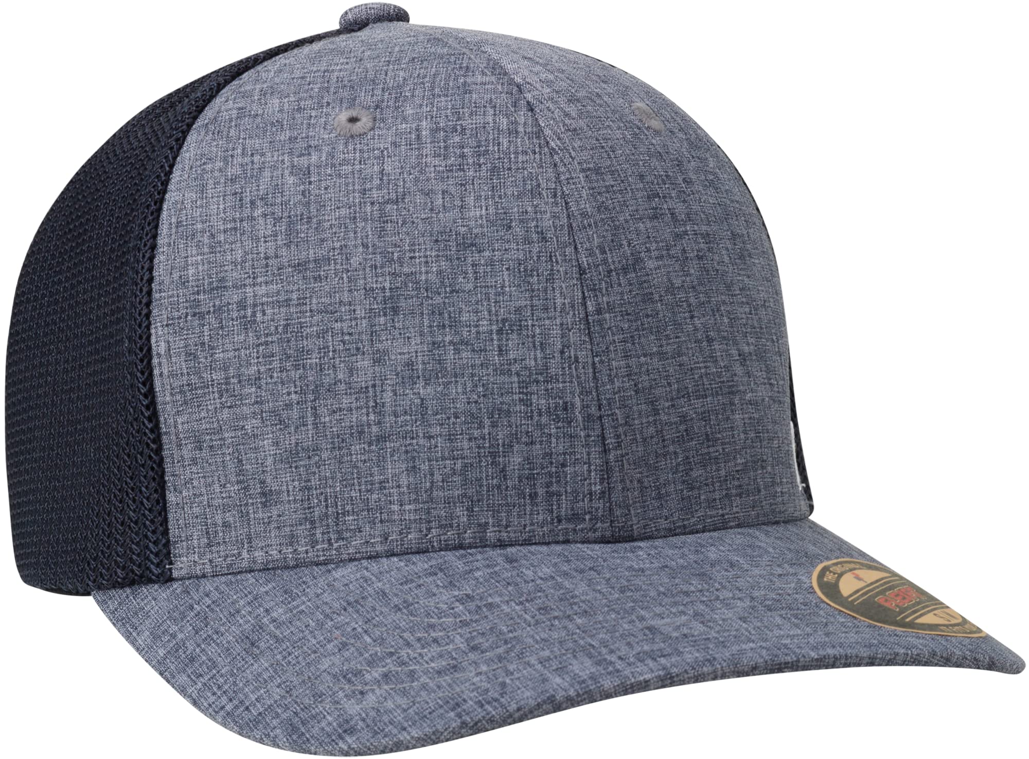 Hurley Men's Caps - Mini Icon Mesh Panel Baseball Cap - Fitted Hats for Men, Size Large-X-Large, Obsidian