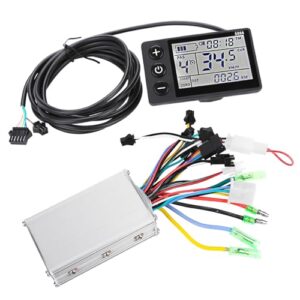 48V Controller Ebike Battery 36V 500W 36V 48V Waterproof LCD Display Panel Electric Scooters Equipment Scooter Controller Kit (2#36V 48V) (36V/48V 350W)