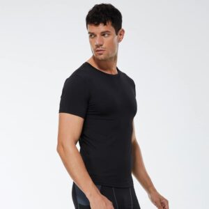 Valcatch 1/2/3 Pack Compression Shirts Men Short Sleeve Moisture Wicking Athletic Workout Shirt Gym Running Base Layer