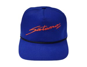 rauw alejandro saturno 2077 hat, blue