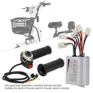 RiToEasysports 24V 500W Brush Controller with LCD Display Electric Quantity Throttle Handle Universal Kit