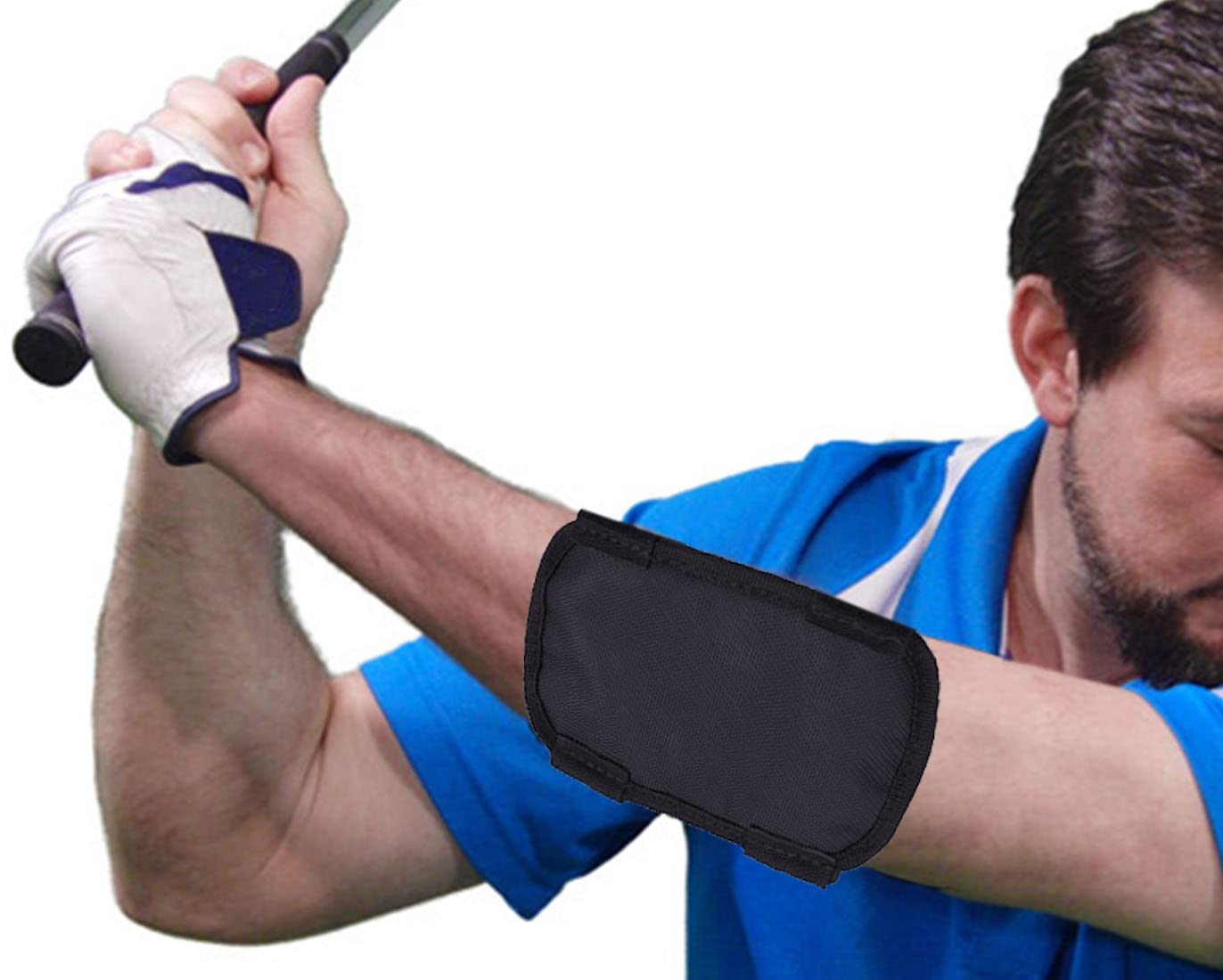 Golf Hitting Training Elbow Aid Corrector, Outdoor or Indoor