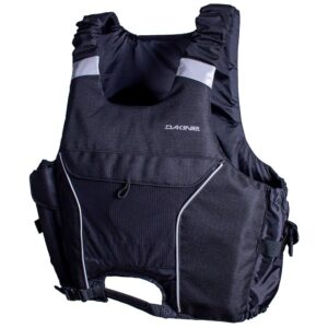 seeker vest personal floletation device, black, xs/s