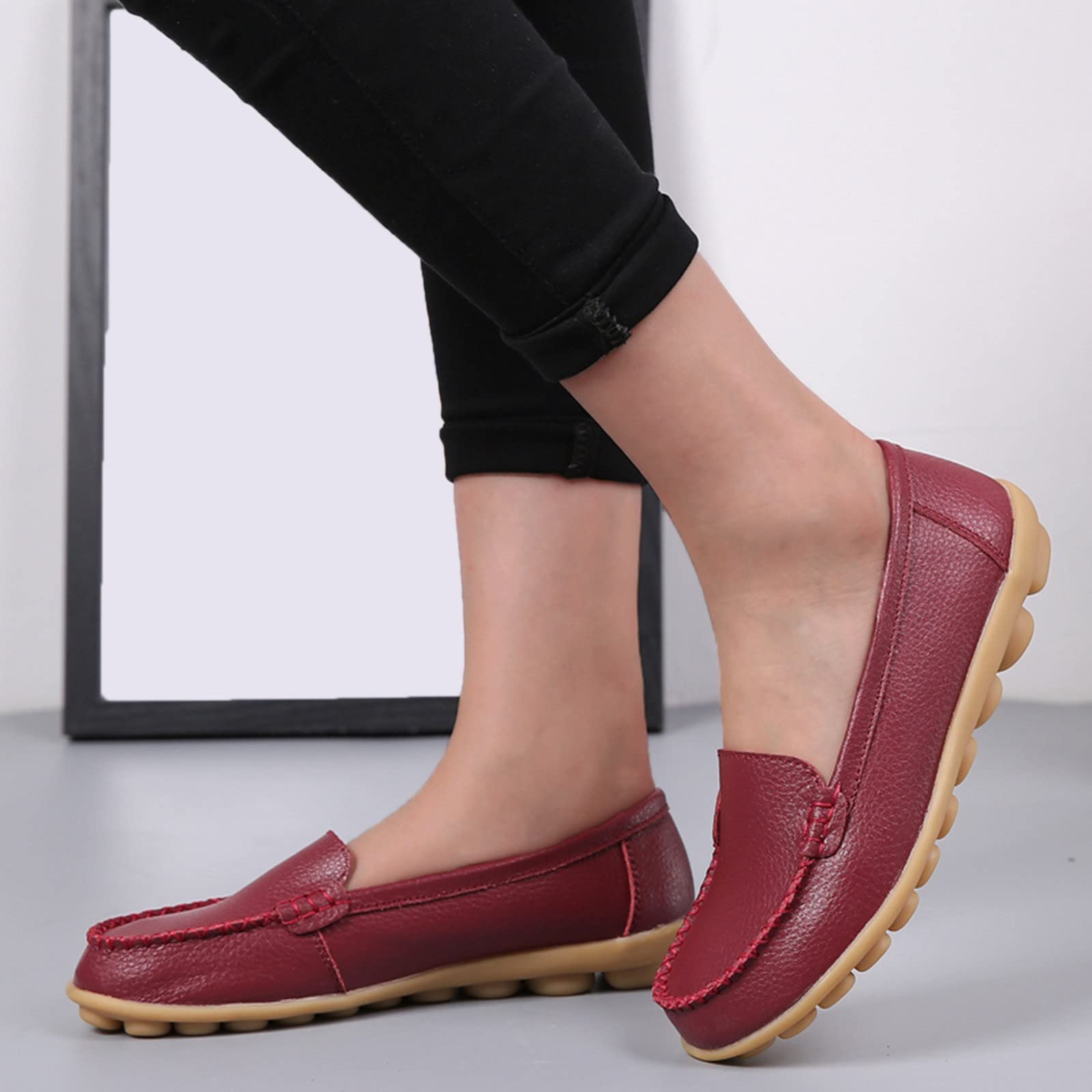 ZHOUXINGB Sandalias para Mujer Elegantes, Flip Flops for Women Indoor Sandals No Back Sneakers Athletic Shoes Platform Boots Fashion 2022 Spring Sandals for Women 2022 Wine