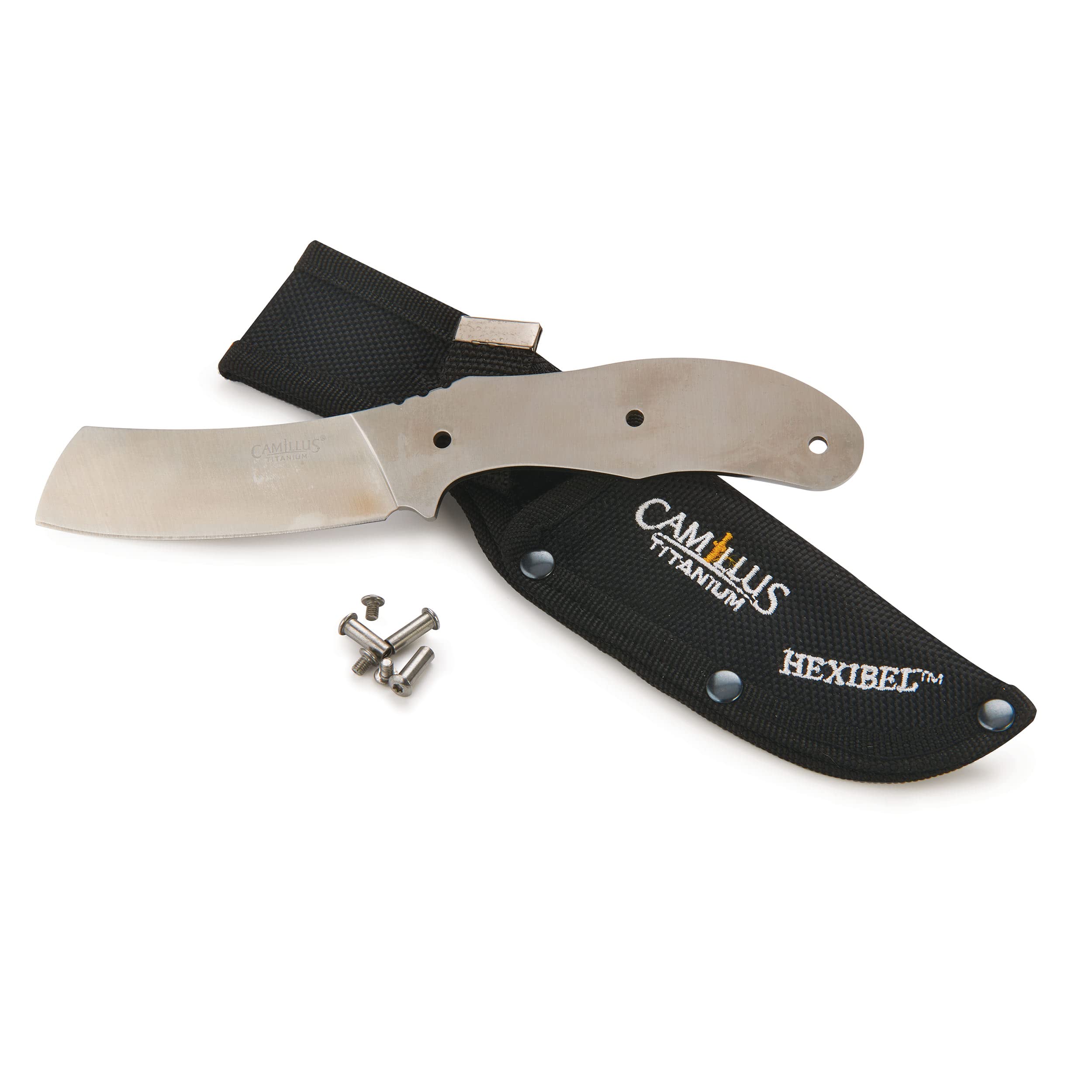 Camillus Hopper Fixed Blade Knife for Hunting and Fishing - Unfinished Kit – Handle Material Sold Separately